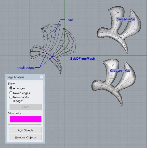 What is SubD in Rhino